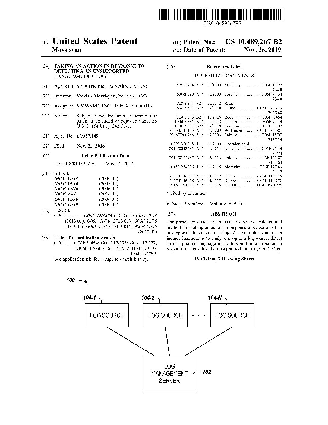 Issued Patents – Global IP Services